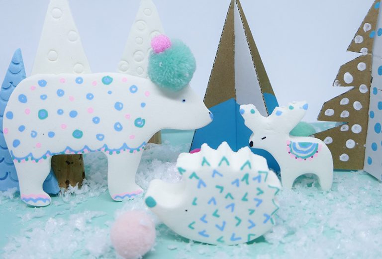 Tierische Figuren aus Modelliermasse: familyundliving - Cuchikind