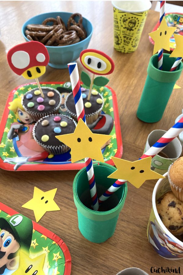 Super Mario Geburtstagsparty - Deko, Food, Spiele - Cuchikind